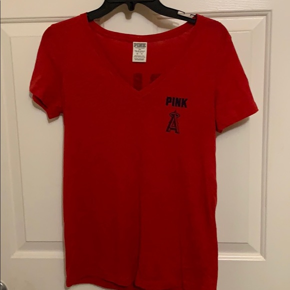 PINK Victoria's Secret | Tops | Victoria Secret Pink Womens Angels T ...